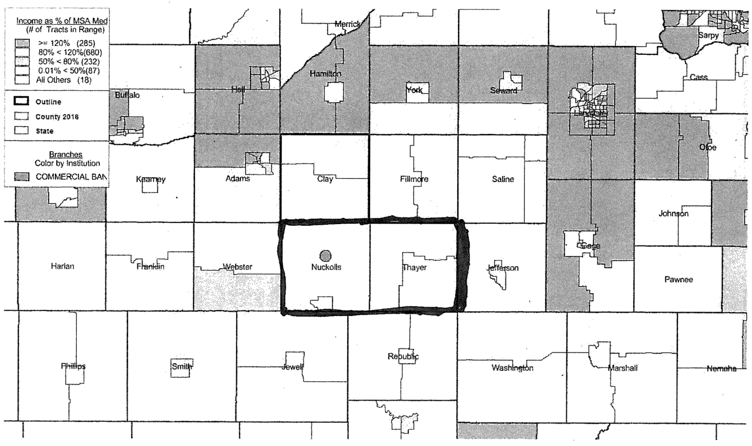 CRA Map – Commercial Bank
